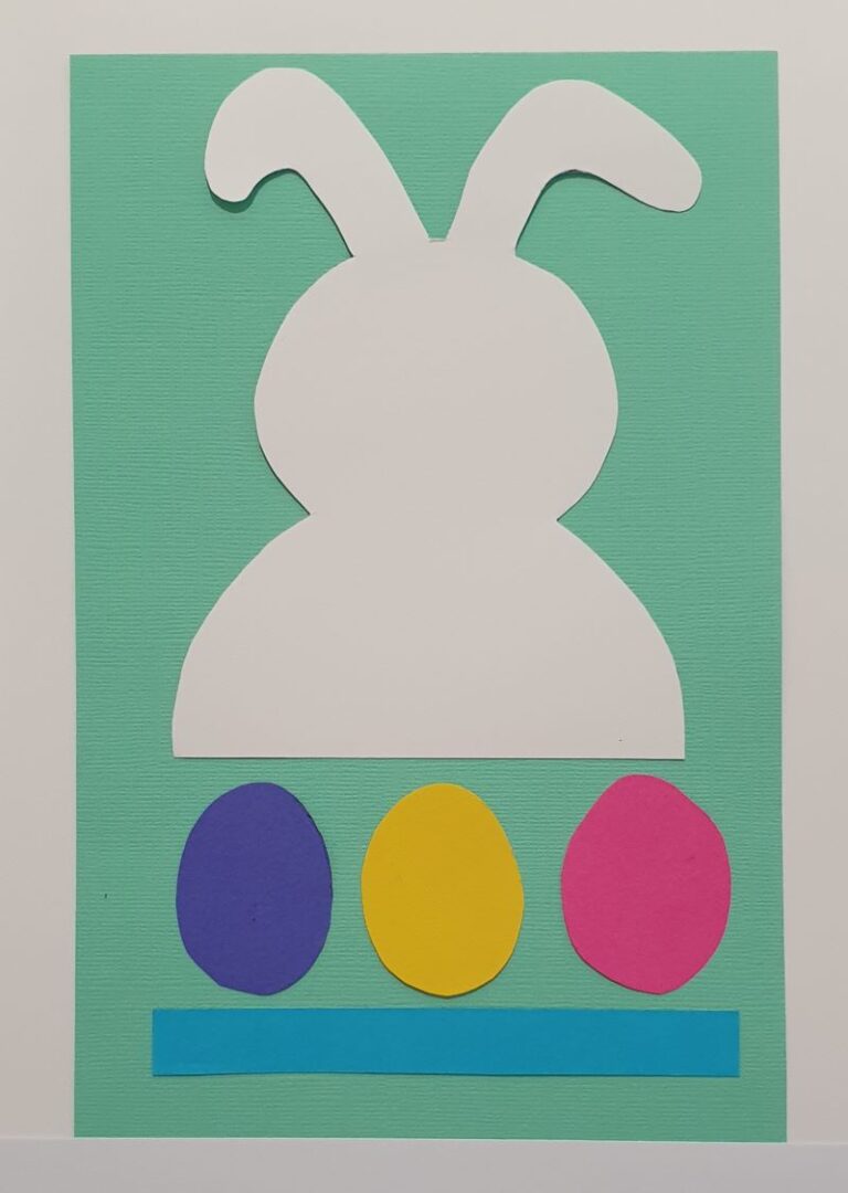 EASTER BUNNY CARD – | Creative Art and Craft for Children