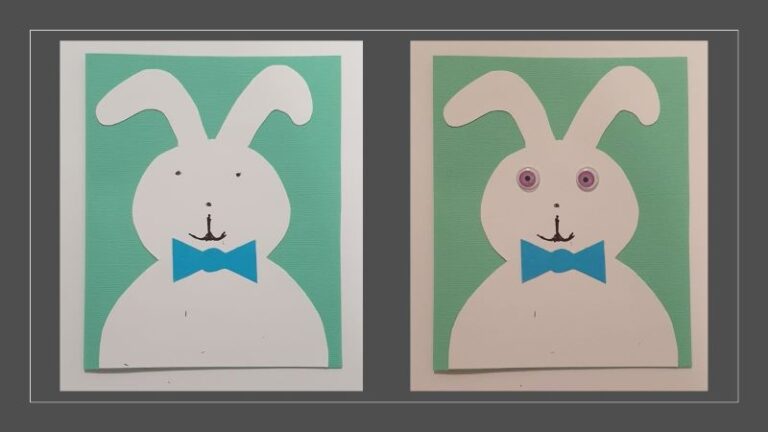 EASTER BUNNY CARD – | Creative Art and Craft for Children