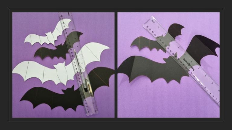 HALLOWEEN BATS – DIY HALLOWEEN BATS | Creative Art and Craft for Children