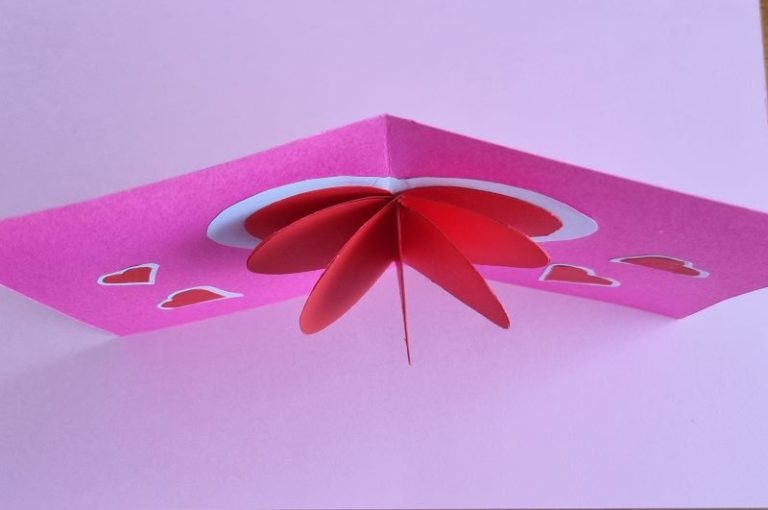 POP UP CARDS – VALENTINES CARD | Creative Art and Craft for Children