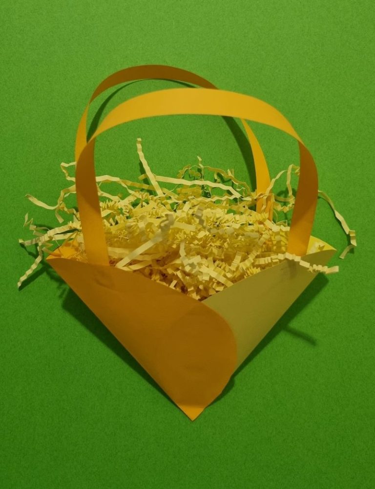 EASTER EGG BASKET | Creative Art and Craft for Children